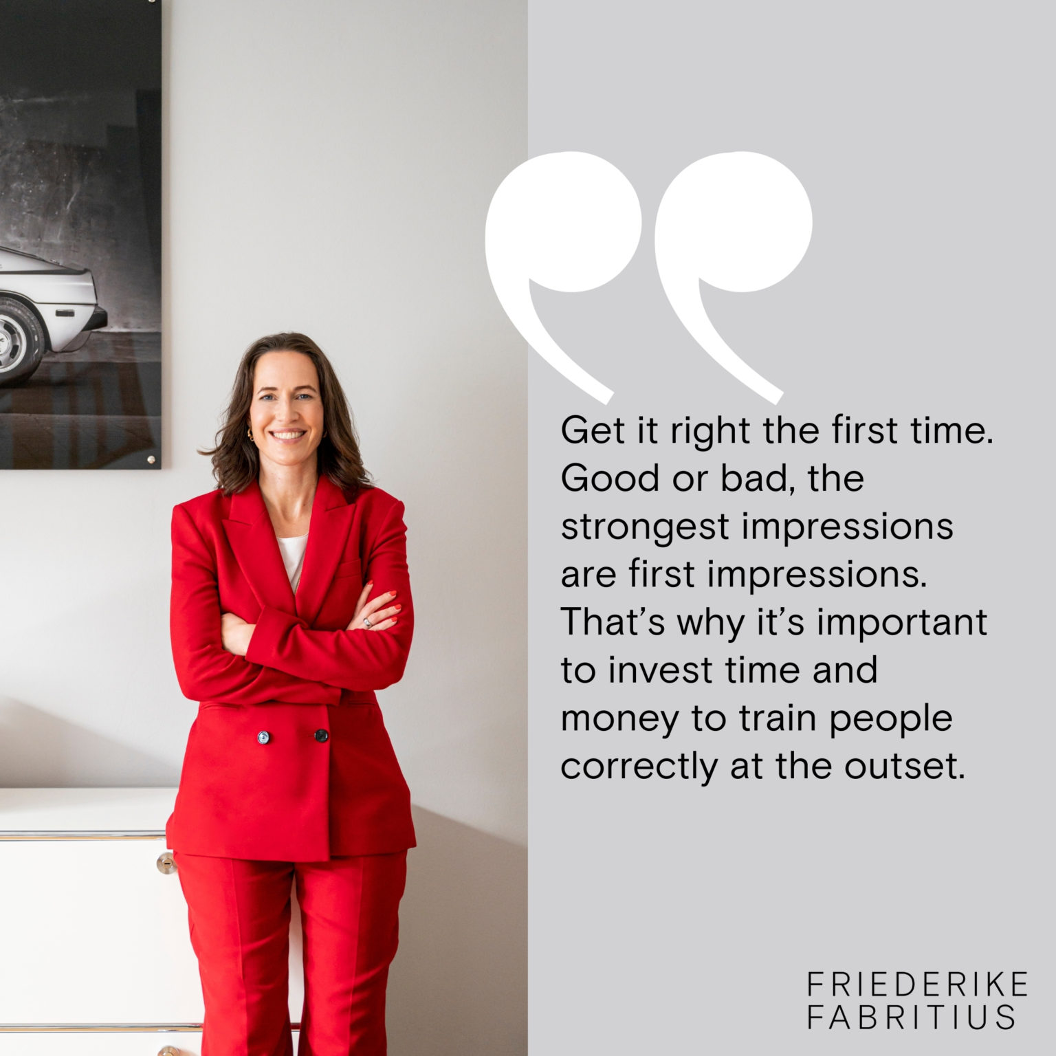 Why it's important to get things right the first time – Friederike ...